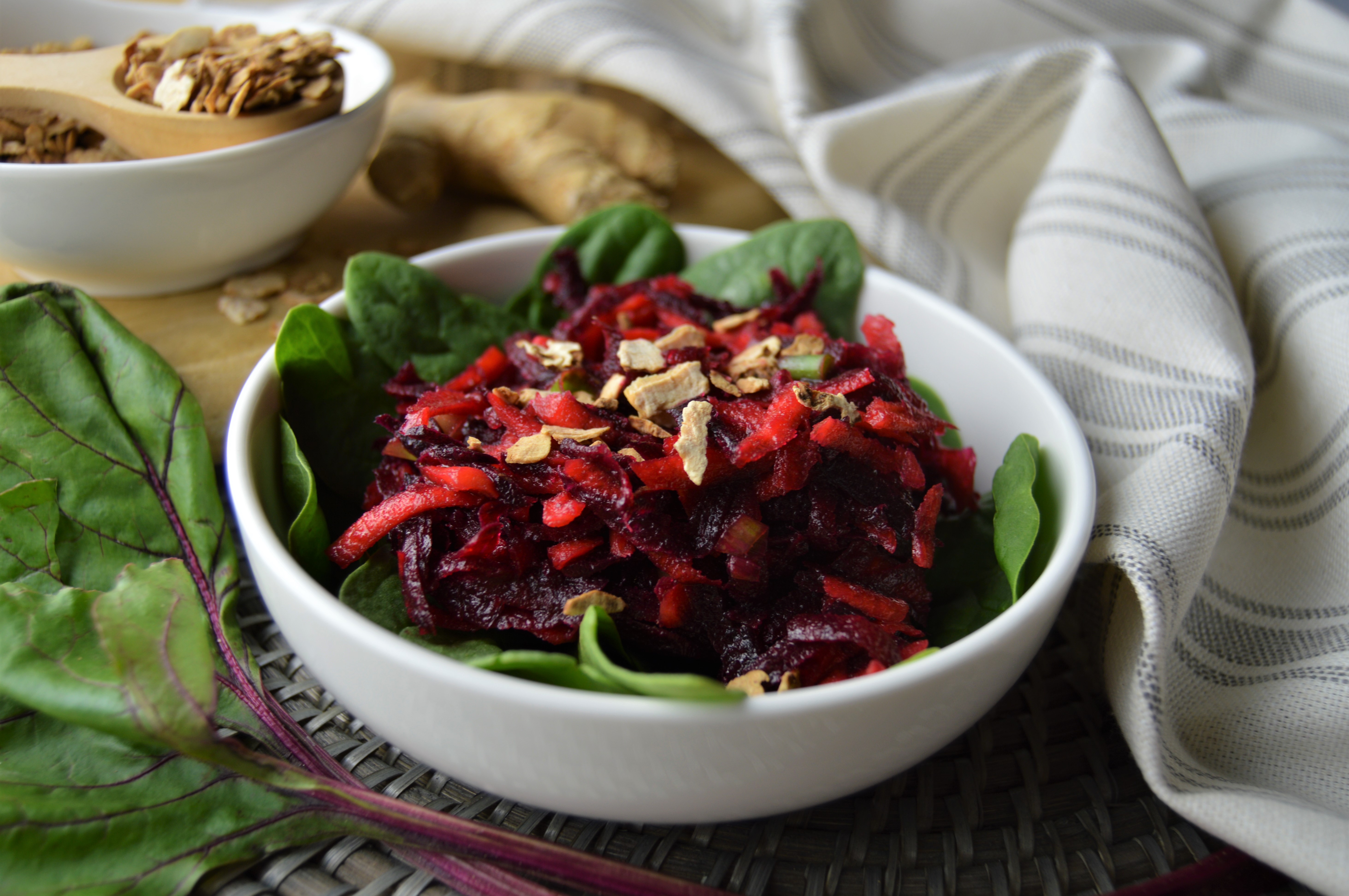Beet Carrot Salad w/Orange Ginger Dressing - Wendi's AIP Kitchen