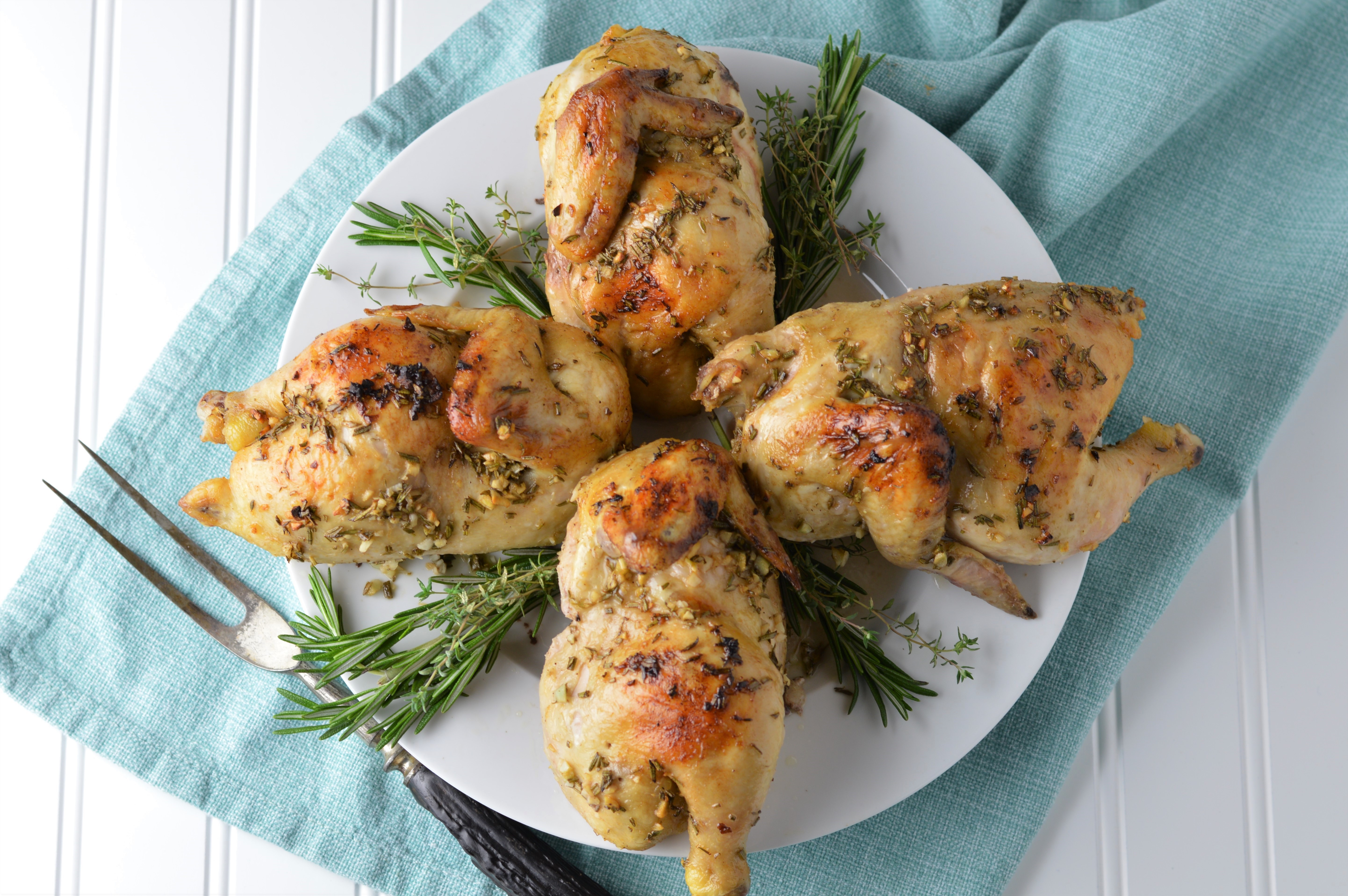 Brined Cornish Hens - Wendi's AIP Kitchen