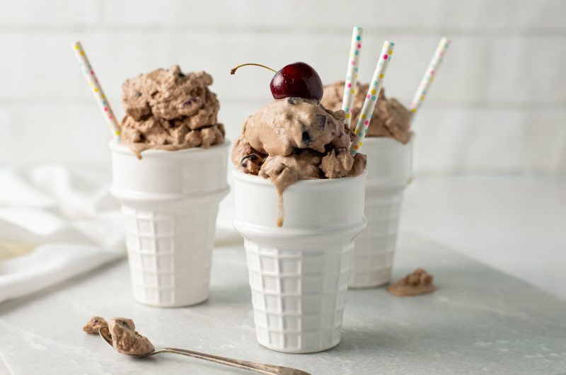 Carob & Cherry Ice Cream (AIP/Paleo) - Wendi's AIP Kitchen